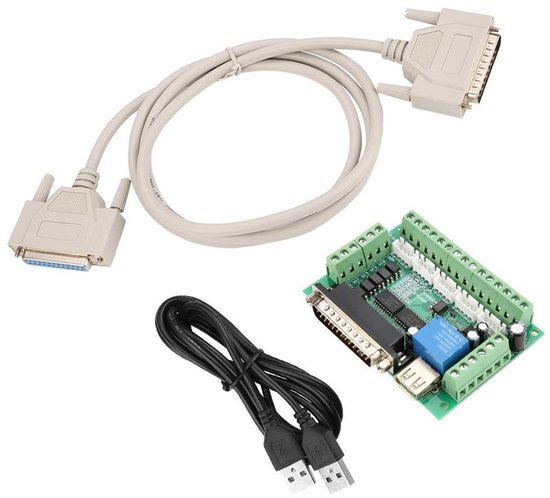 5 Axis USB Interface Breakout Board voor CNC Stappenmotor - MACH3 CNC ...