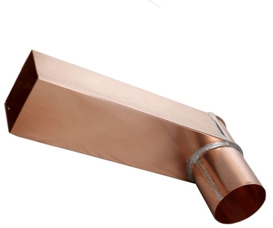 HWA Koper Stadsuitloop 60 x 100 mm | ø100 mm | bol