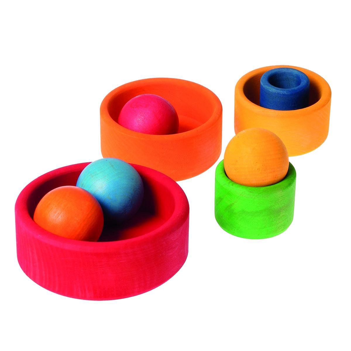 Houten stapelbakjes grimms 10351 | bol.com