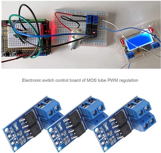 Dual High-Power MOS FET Trigger Switch Drive Module PWM Regulator ...
