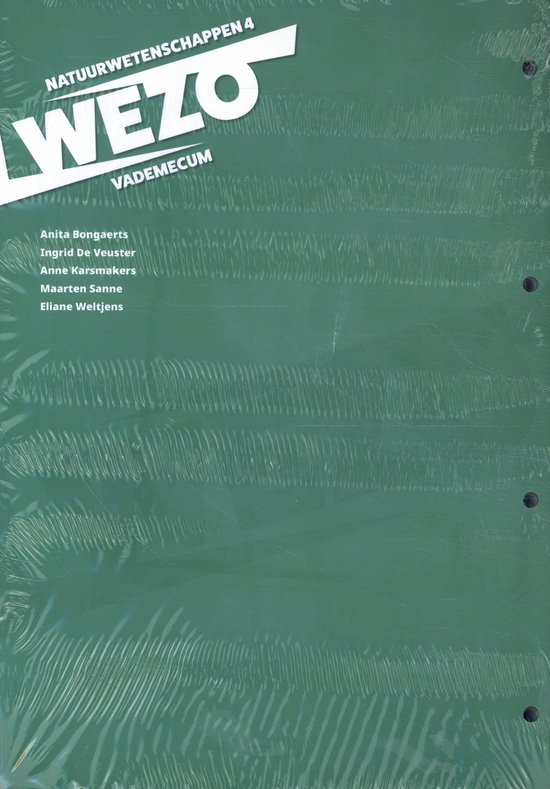 WEZO Natuurwetenschappen 4 Leerwerkboek | 9789049703578 | Maarten Sanne | Boeken | bol
