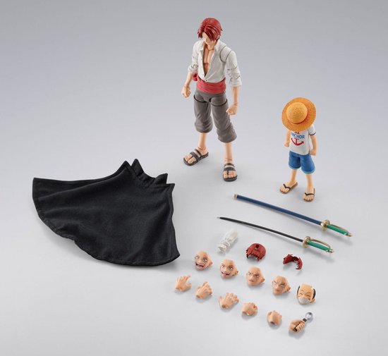 Bandai Tamashii Nations One Piece S.H.Figuarts Action Figure 2-Pack Shanks & Monkey D.... | bol