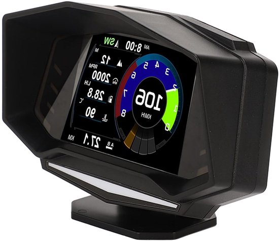 GPS Smart Meter Inclinometer Voltage Multifunctional Motor Speed OBD II ...