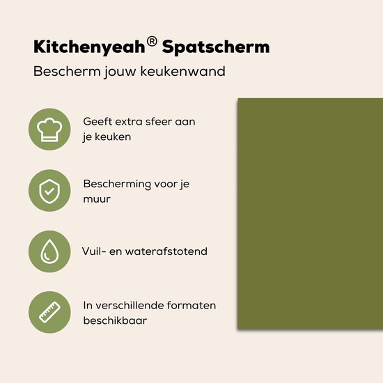 Spatscherm keuken 80x40 cm - Kookplaat achterwand Lijntekening - Appel ...
