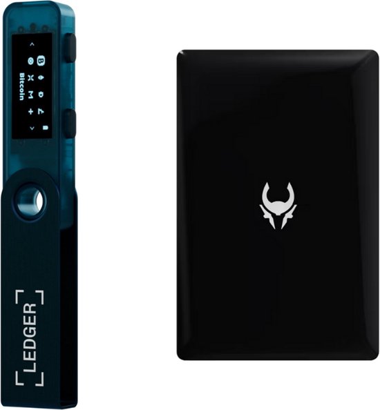 Ledger Nano S Plus - Sapphire Blue + Crypotag Loki Bundel | bol