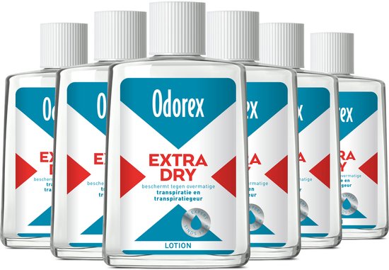 Odorex Extra Dry Anti-Transpirant Lotion - 6x 50ml - Voordeelverpakking ...