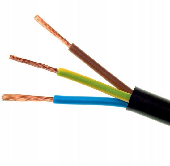 Stroomkabel - 3 x 1.50mm2 - Per meter - H03VV-F | bol