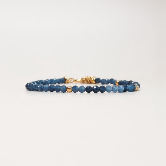 Ava&Imber Sparkling Saffier Armband Stainless Steel (RVS) | Blauwe ...