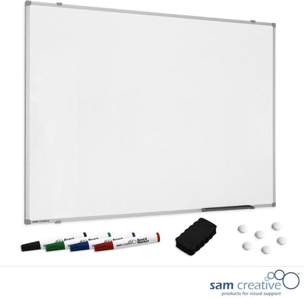 Whiteboard Basic Series 90x150 + Starter kit | Magnetisch whiteboard ...