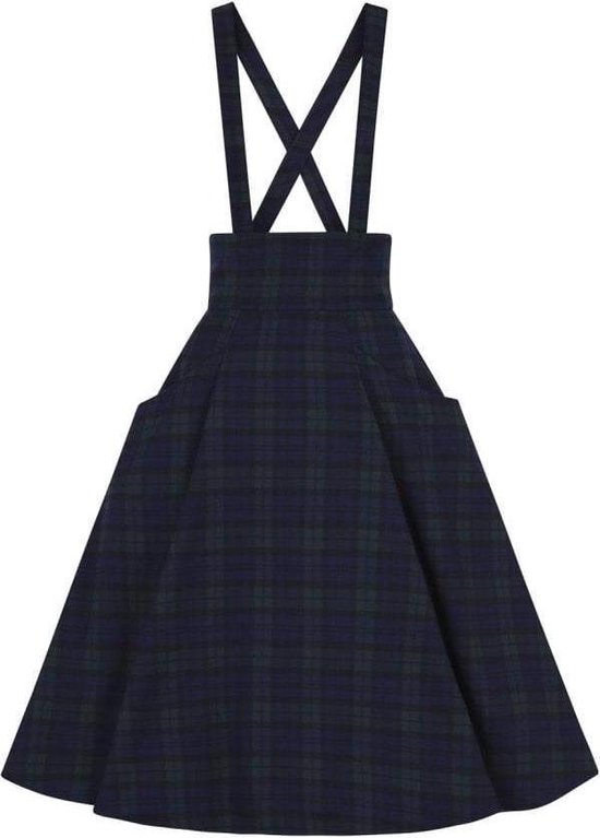 Alex Skirt Green Check Dames Rokken - Dames Rokjes | bol.com