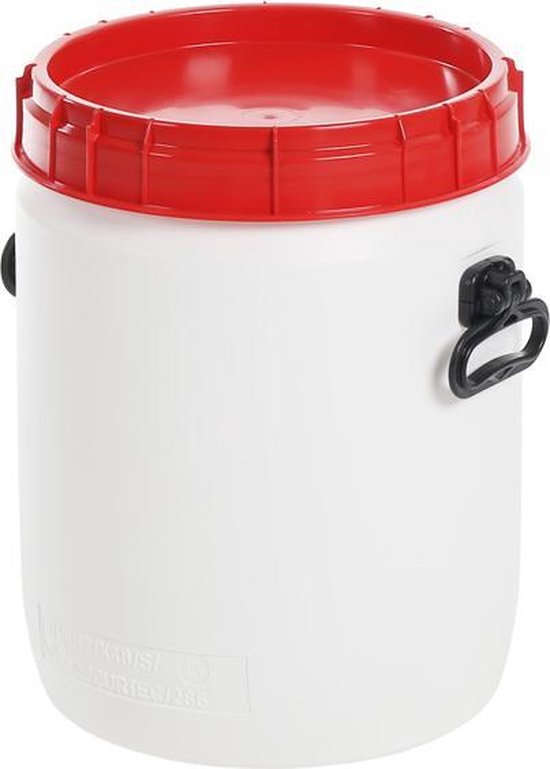 Super wijdmondvat - 34 liter - voerton - waterkluis | bol.com