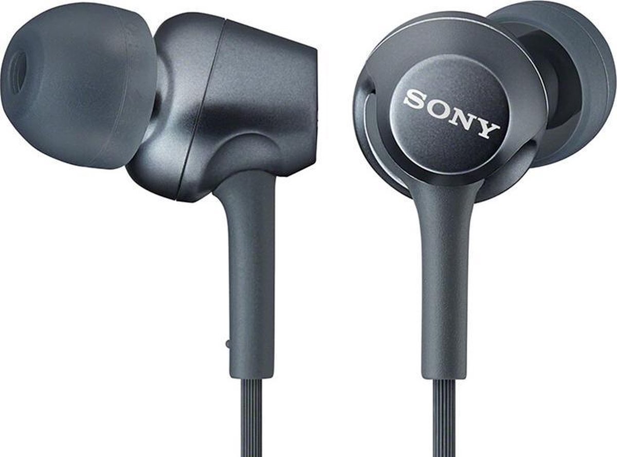 Sony MDR-EX255AP - In-ear Oordopjes - Zwart | bol