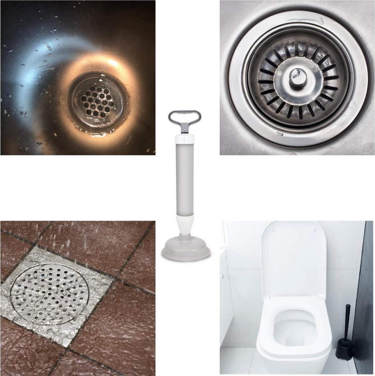 Ontstopper - Plopper - Gootsteen Ontstopper - Ontstopper pomp ...