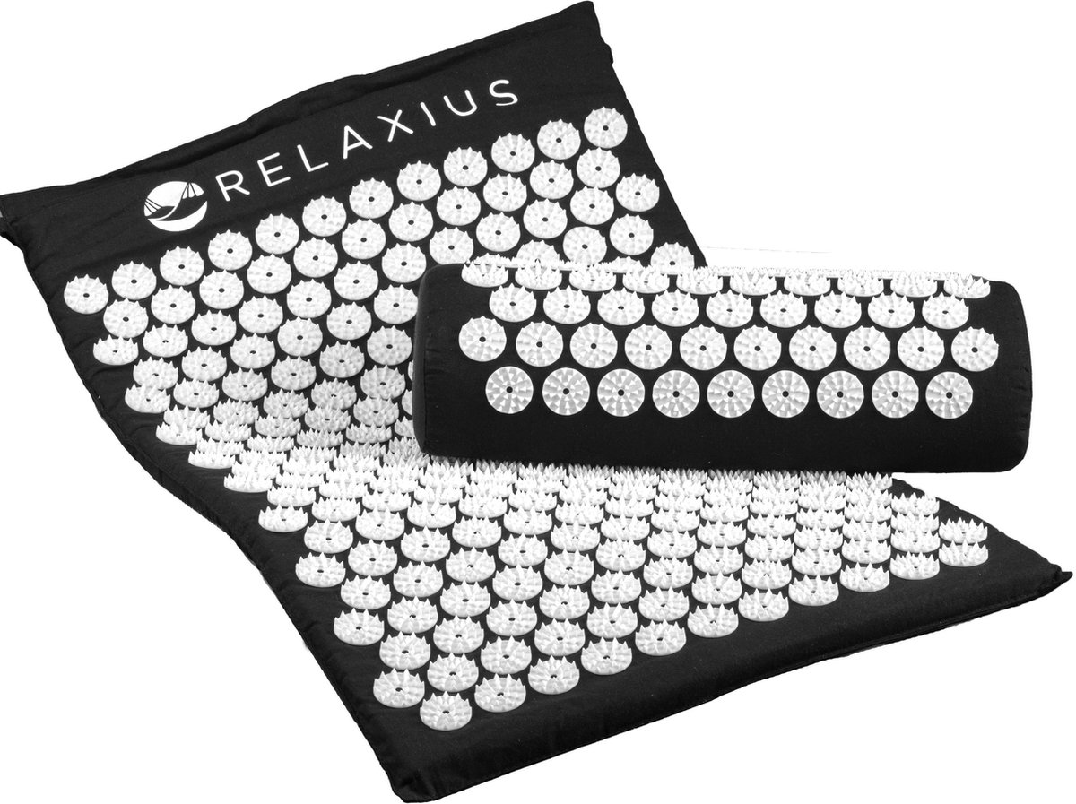 Relaxius Spijkermat – Acupressuur Mat - Massagekussen - Shiatsu ...
