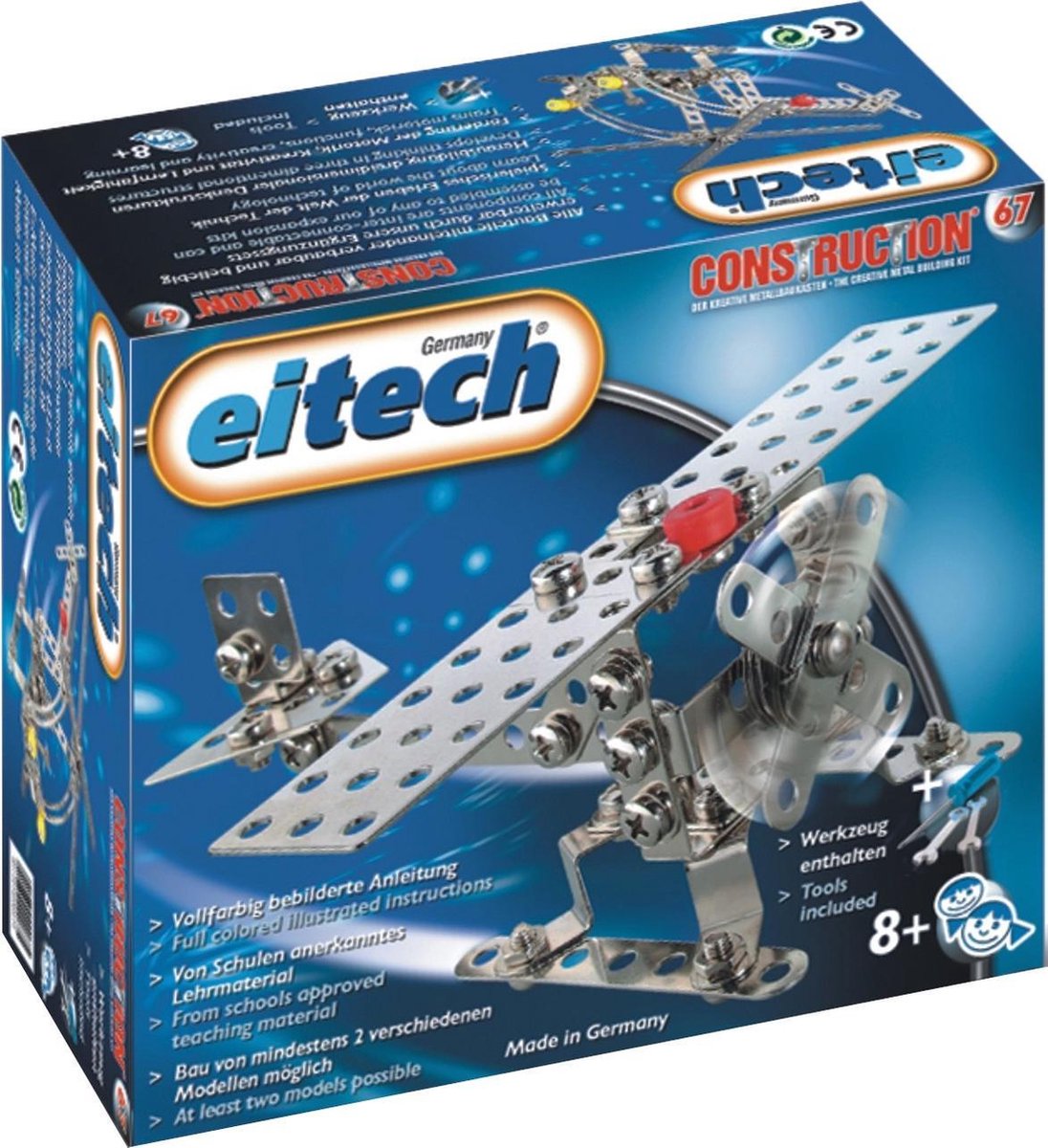 Eitech Constructie - Bouwdoos - Helicopter/Vliegtuig | bol.