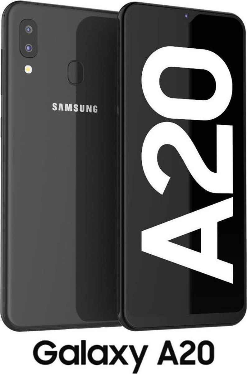 Samsung Galaxy A20 - 32GB - Dual Sim - Zwart | bol.com