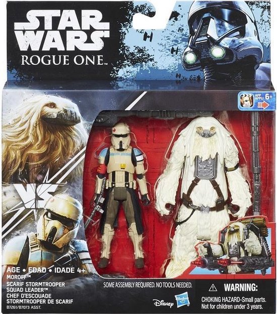 Hasbro: Star Wars Rogue One - Moroff + Scarif Stormtrooper Squad Leader ...