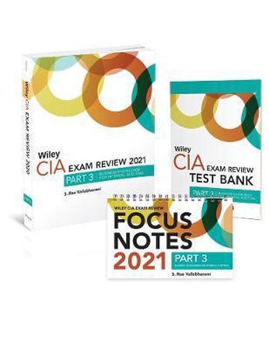 Wiley CIA Exam Review 2021 + Test Bank + Focus Notes | 9781119759508 ...