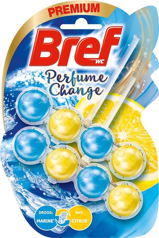 Bref Perfume Change Toiletblok - Oceaan Citrus - WC Blok ...