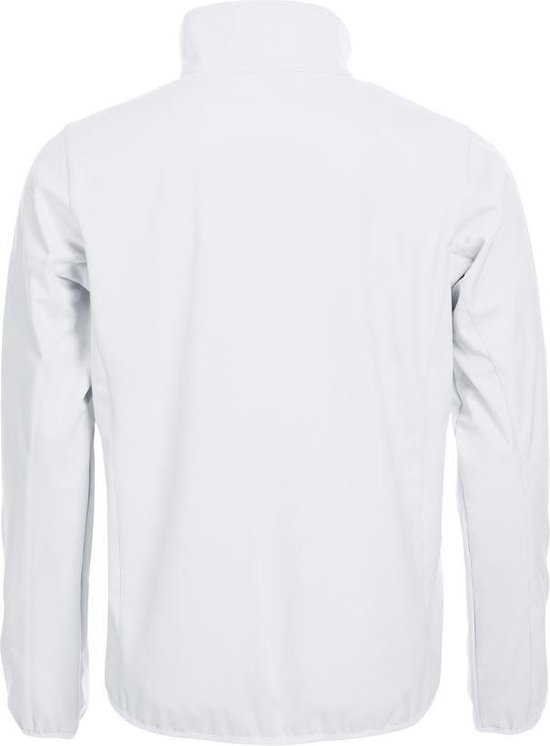 Clique Basic Softshell - Jacket - Wit - Maat XL | bol.com