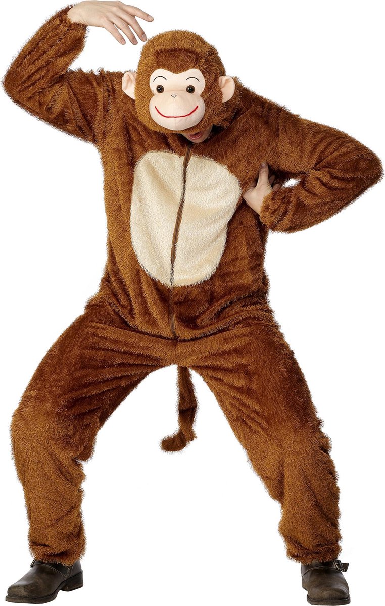 Dressing Up & Costumes | Costumes - Animals - Monkey Costume, Adult | bol