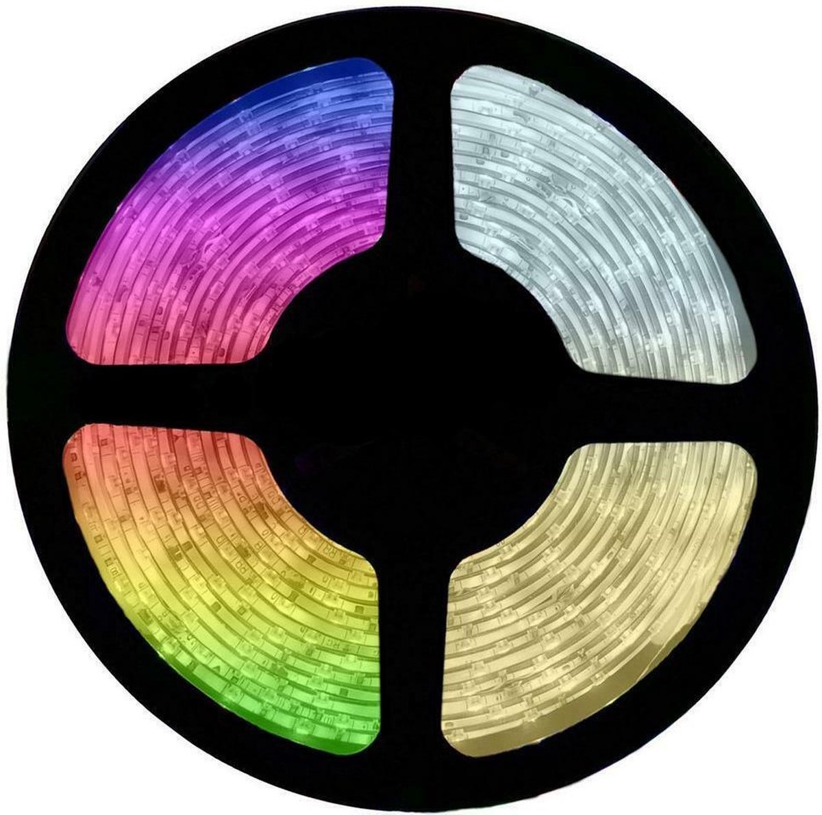 Éclairage en bande LED - 5 mètres - 44 touches RVB - avec télécommande ...