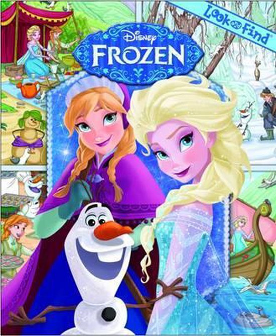 Disney Frozen Look & Find Anna & Elsa, Veronica Wagner | 9781503704961 ...