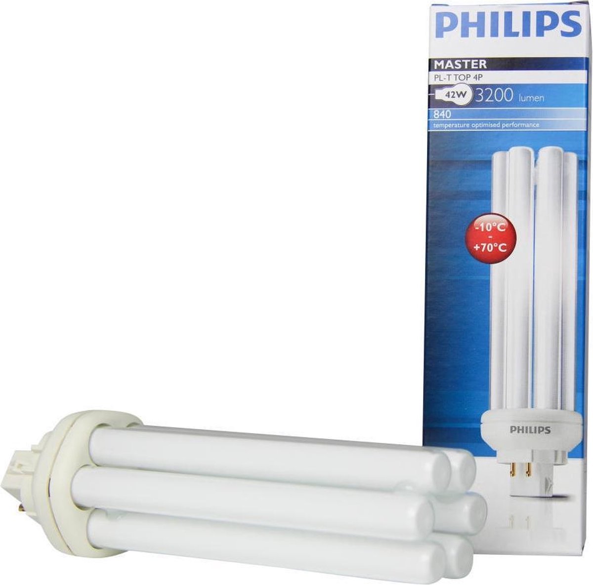 Philips MASTER PL-T Top 42W - 840 Koel Wit | 4 Pin | bol.com