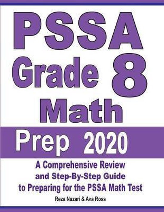PSSA Grade 8 Math Prep 2020, Reza Nazari | 9781646121809 | Boeken | bol
