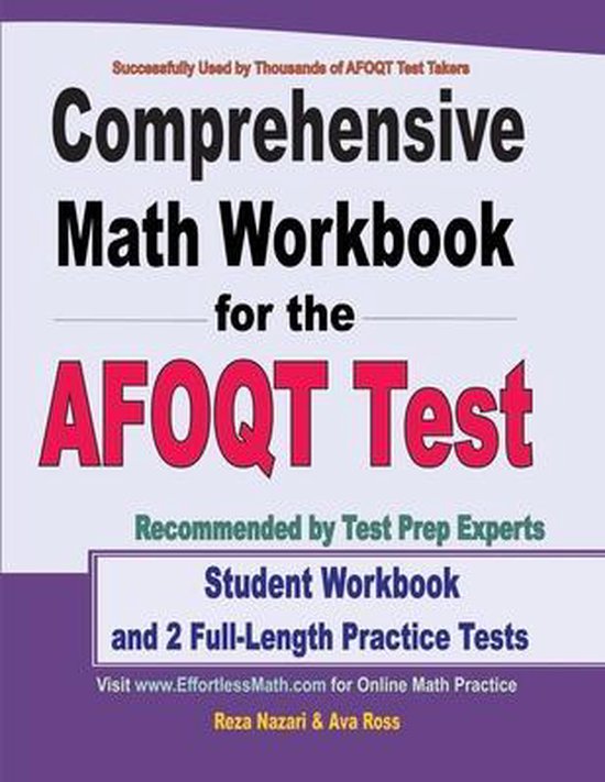Comprehensive Math Workbook for the AFOQT Test, Ava Ross ...