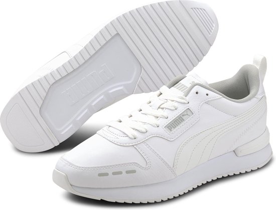 PUMA R78 SL Sneakers Heren - Puma White-Puma White - Maat 42 | bol