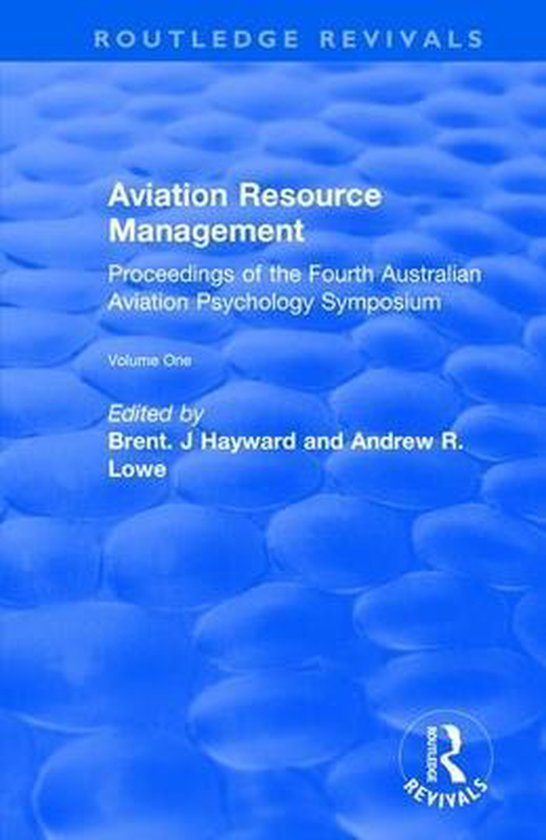 Aviation Resource Management | 9781138743168 | Hayward, Brent. J ...