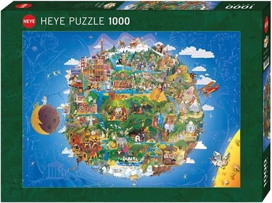Heye The Earth - Puzzel - 1000 stukjes | bol.com