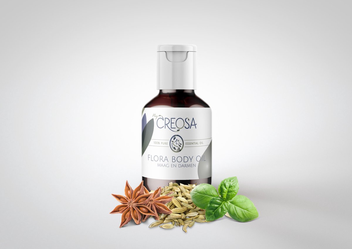 By Creosa- Flora - Maag en darmen- darmgassen -darmkrampen | bol.com