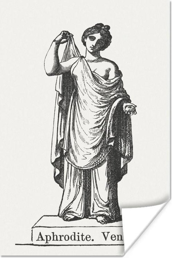Une illustration de l'affiche Aphrodite 40x80 cm - Tirage photo sur ...