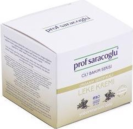Prof Saracoglu - Vlekken creme 50ml | bol.com