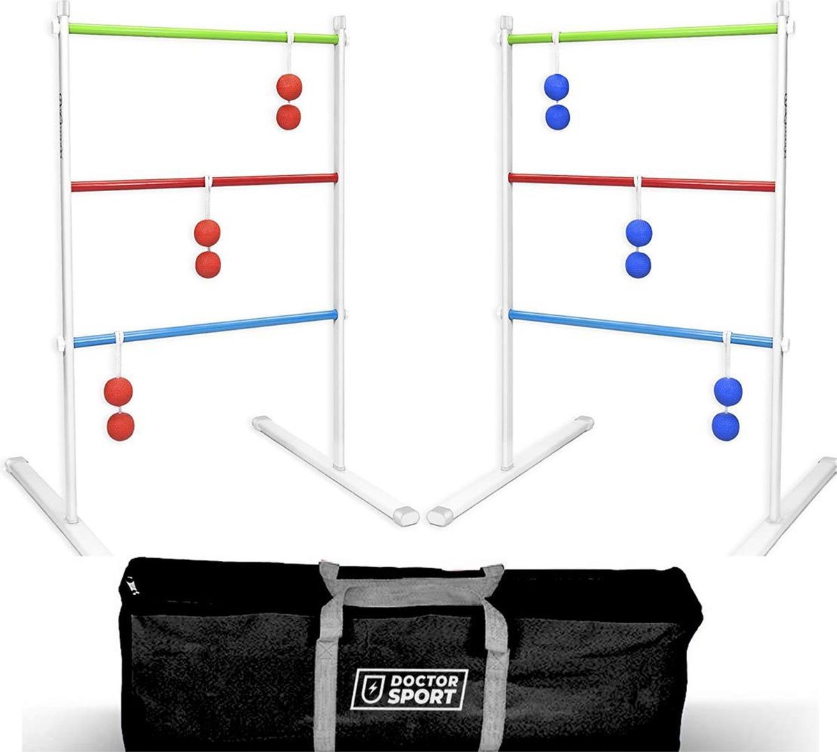 Metal 2x Laddergolf Set - in tas - Super Real GolfBolas - Luxe Robuust ...