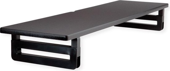 Value ergonomische monitor standaard/verhoger XXL / zwart | bol