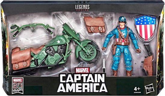 Hasbro Marvel 80 Years Legends Series Captain America | bol.com