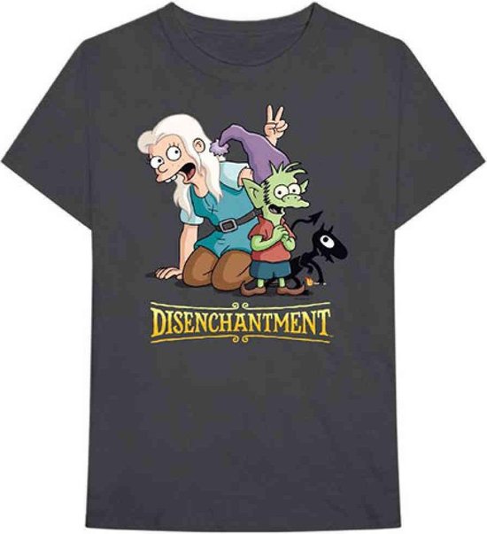Disenchantment Heren Tshirt -M- Group Grijs | bol.com