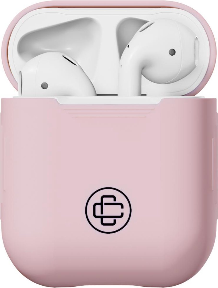Case Closed - AirPods Case - Silicone - Roze | bol.com