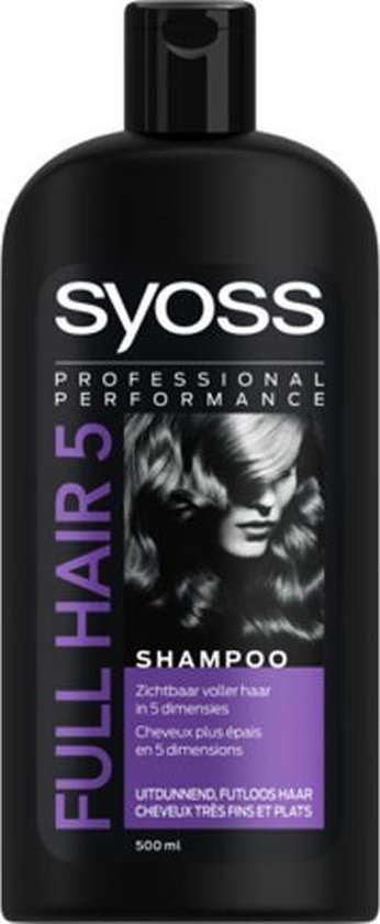 Syoss Shampoo - Full Hair 500 ml | bol.com