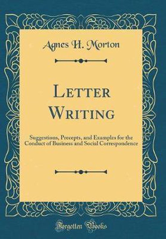 Letter Writing | 9780265904305 | Agnes H. Morton | Boeken | bol.com