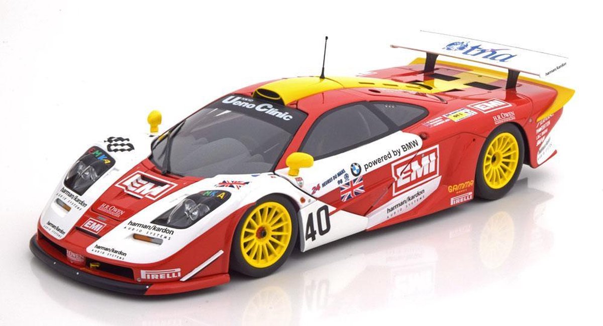 McLaren F1 GTR Gulf Team Davidoff #40 24h Le Mans 1998 - 1:18 ...