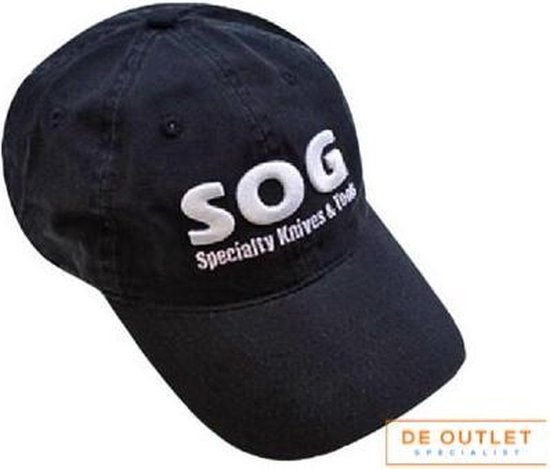 SOG Baseball Cap Black Caps Zwart | bol