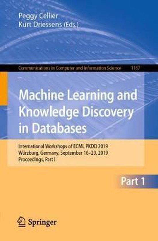 Machine Learning and Knowledge Discovery in Databases: International Workshops of Ecml... | bol.com