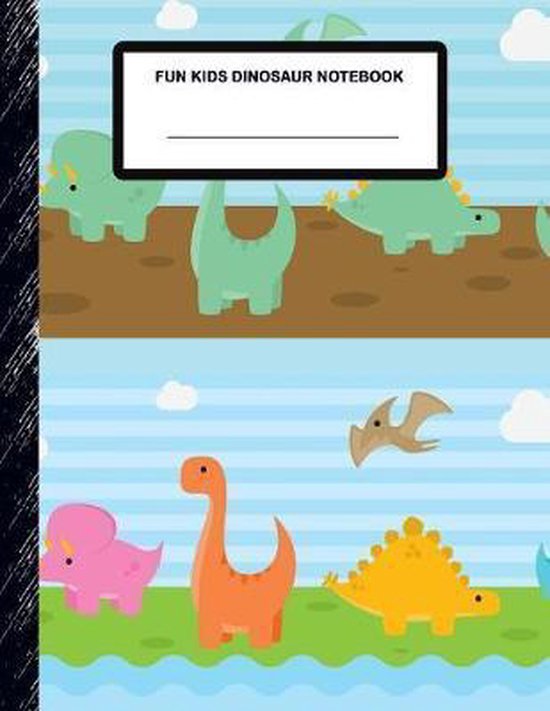 Fun Kids Dinosaur Notebook, Education Partners Press | 9781082450181 ...
