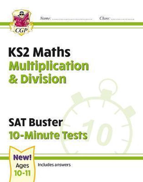 KS2 Maths SAT Buster 10 Min Tests Multip | 9781789084511 | Cgp Books ...