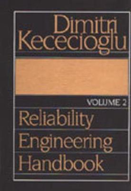 Reliability Engineering Handbook | 9781932078015 | Dimitri Kececioglu ...