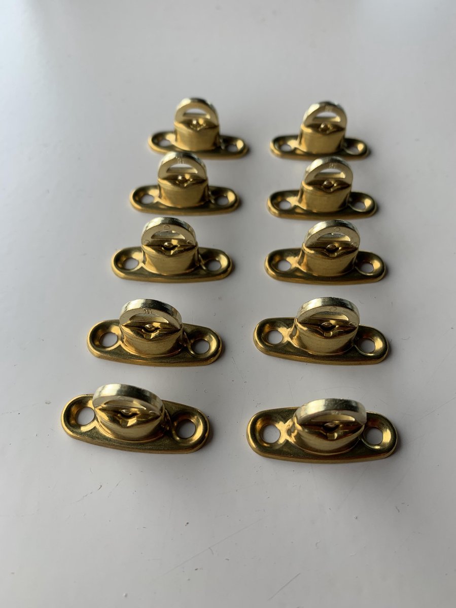 10x tourniquet koper-Bootkap sluiting-Dekzeil sluiting-Bootkap-boot ...